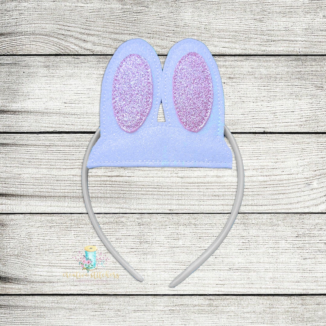 Bunny Ears Crown Headband Slider Digital Embroidery File | Easter ...