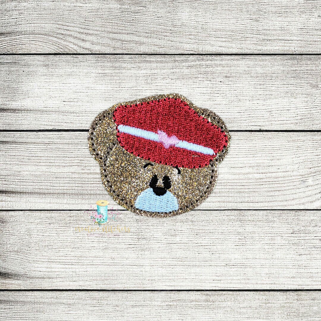Love Mail Man Bear Face Feltie Digital Embroidery Feltie Design File ...