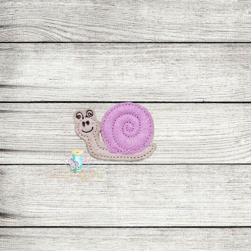 Snail Applique - Etsy