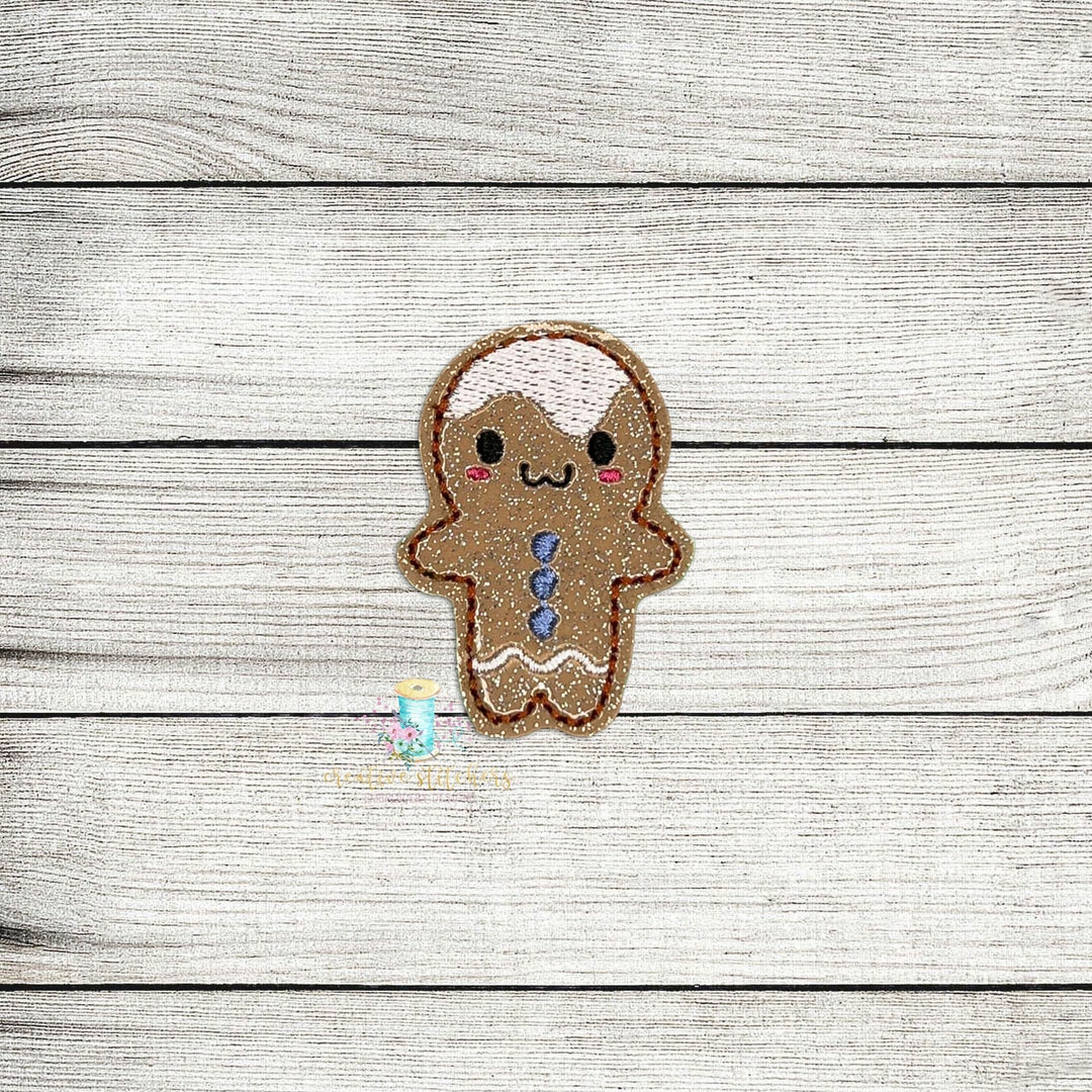 Roy Gingerbread Man Digital Embroidery Feltie Design File Patch - Etsy