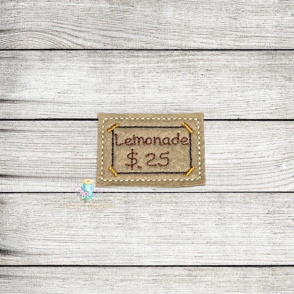 Lemonade 25 Cent Sign - Etsy