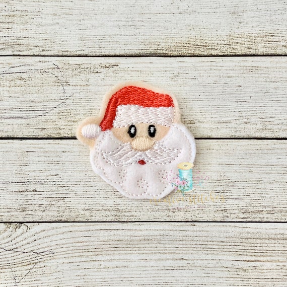Cute Santa Patch DIGITAL Embroidery Design File | Etsy