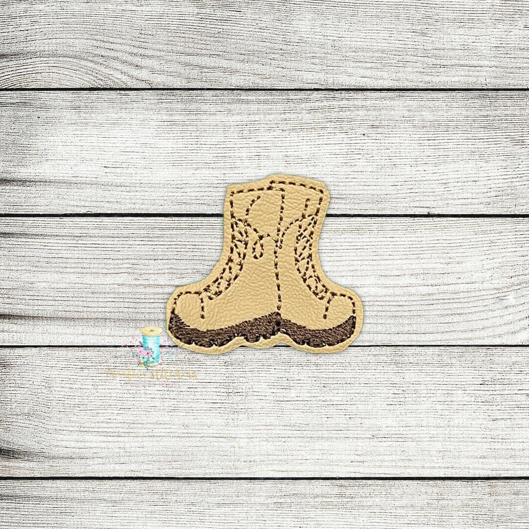 Combat Boot Feltie Patch Digital Embroidery Design File Patch - Etsy