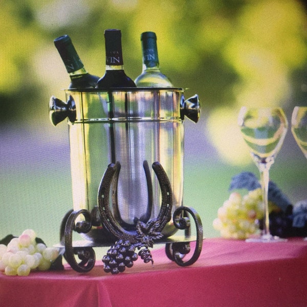 Iron Wine Bucket Stand - Etsy