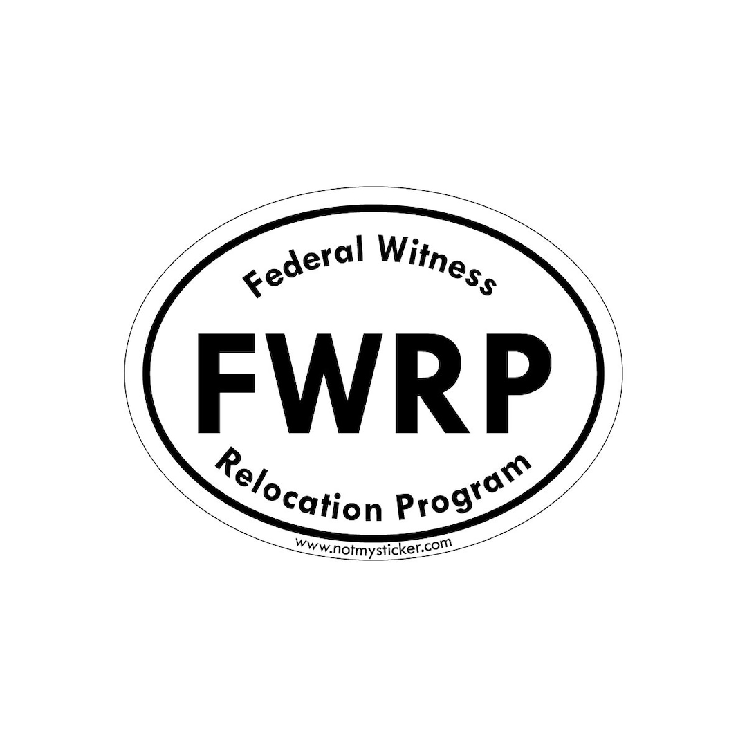103-FWRP Federal Witness Relocation Program - Etsy