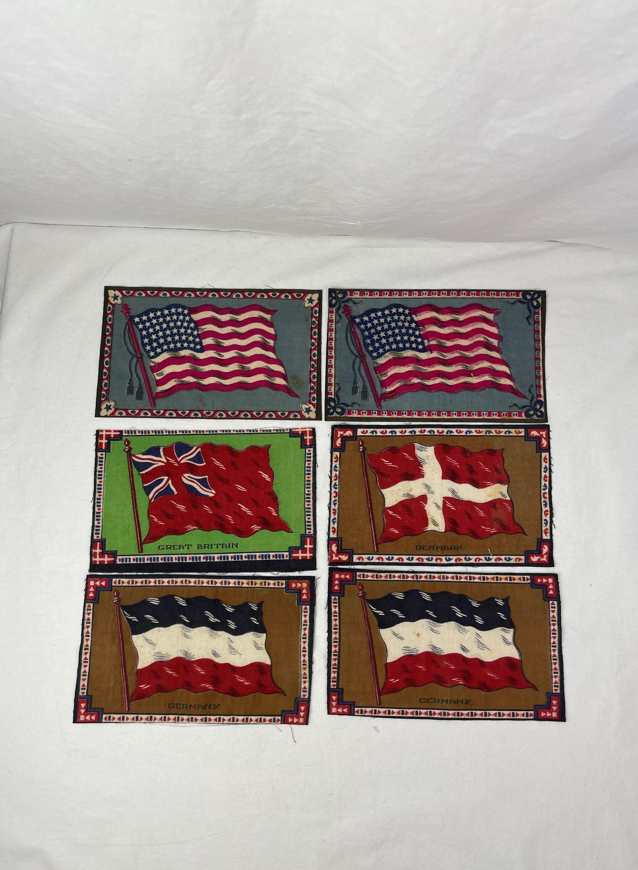 Vintage Cigar Flannel Flags / Circa 1910-1915 / America Great - Etsy