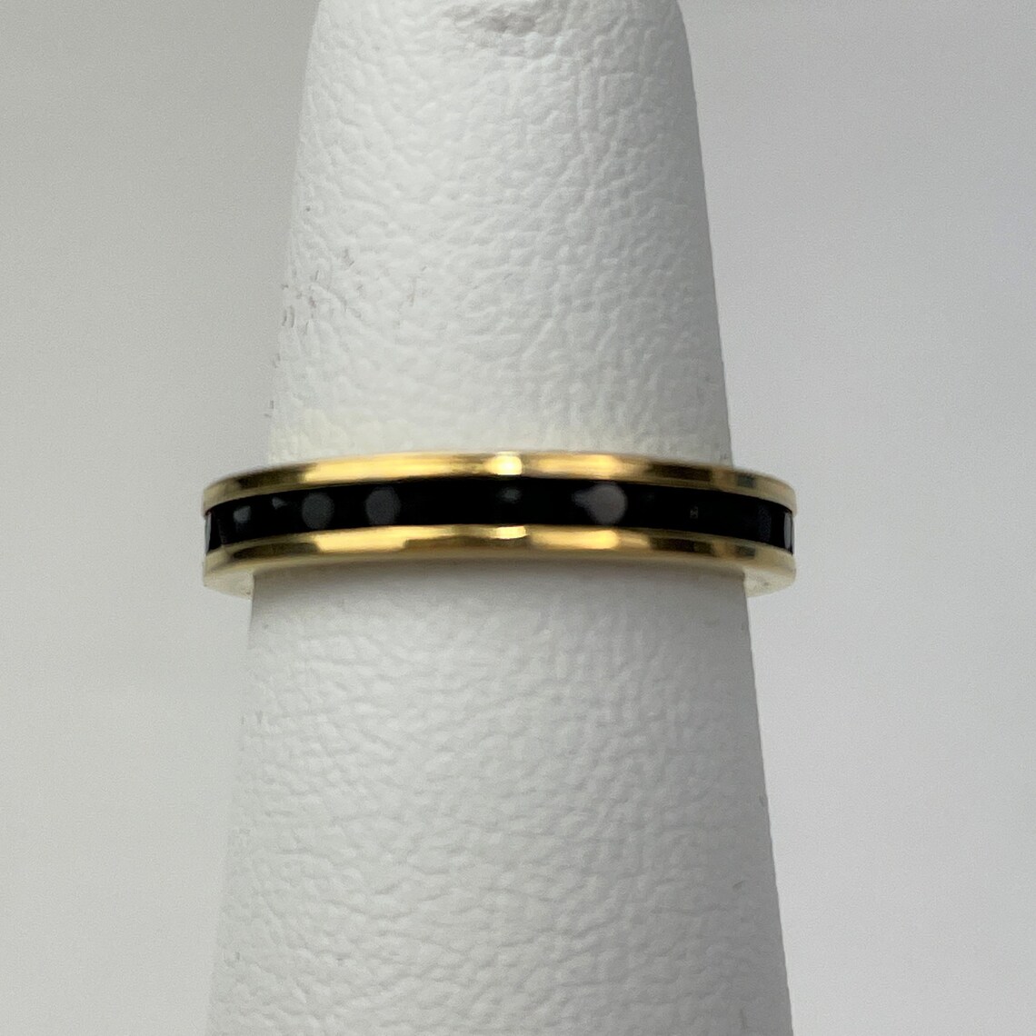 Judith Ripka Set of Three 3 Stackable Rings / Gold Band / - Etsy