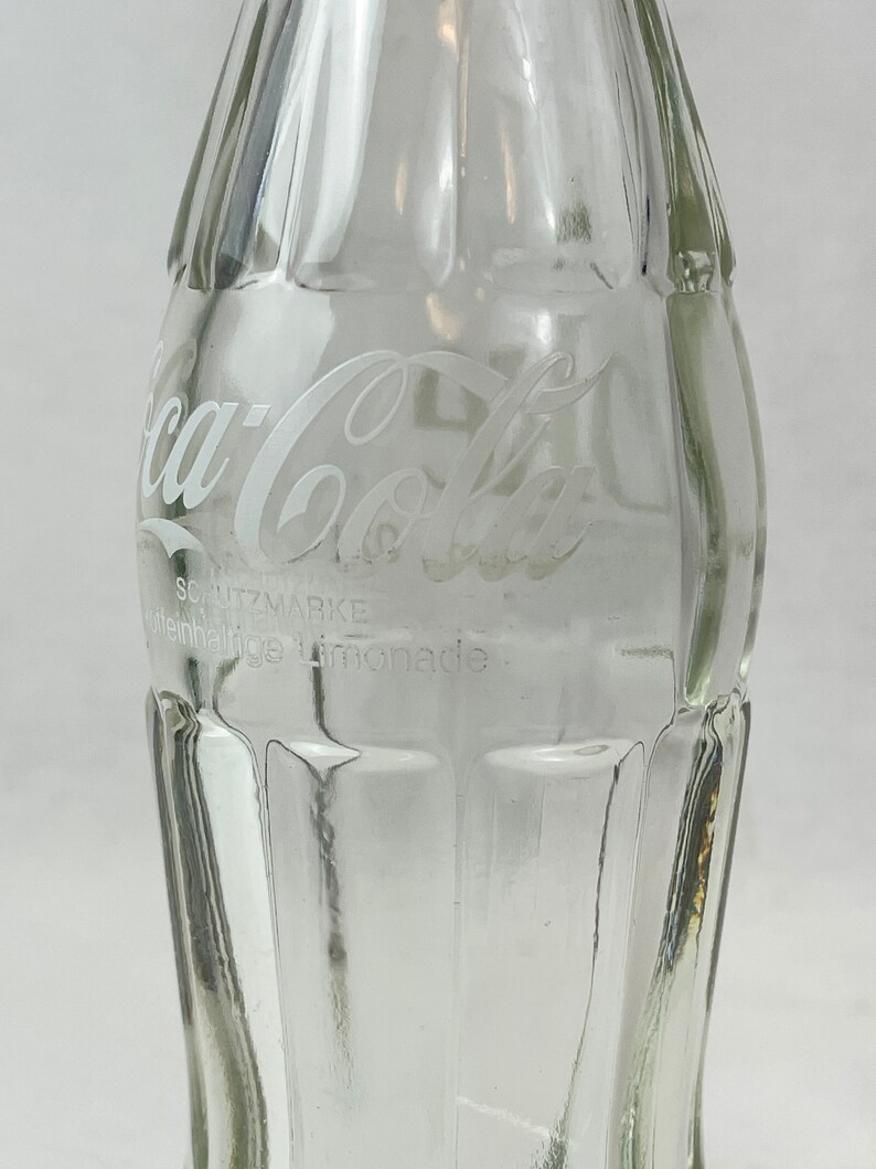 Vintage German Coca-cola Glass Bottle / Hobbleskirt - Etsy