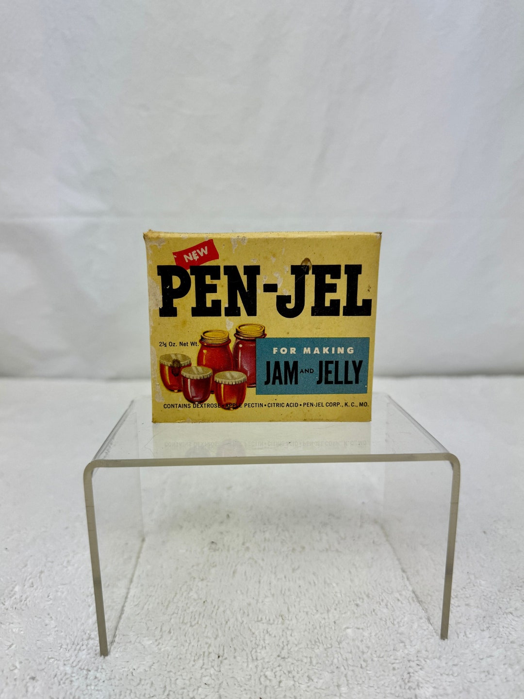 Rare Vintage Unopened Pen-jel Gelatin Box: Kitchen Decor - Etsy