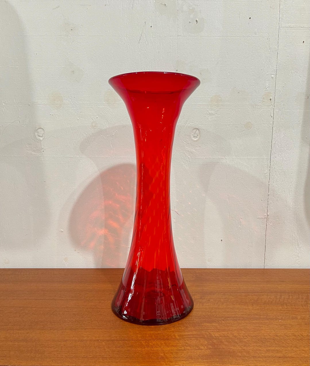 Joel Myers for Blenko Model 6928 Floor Vase. FREE SHIPPING!! - Etsy