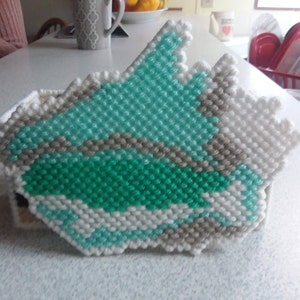 Seashell Coasters in Plastic Canvas - Etsy