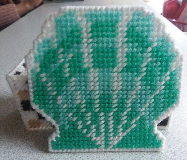 Seashell Coasters in Plastic Canvas - Etsy