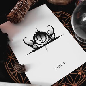 Gothic Home Decor, Libra Zodiac Sign Gift Ideas, Altar Decoration, Dark ...