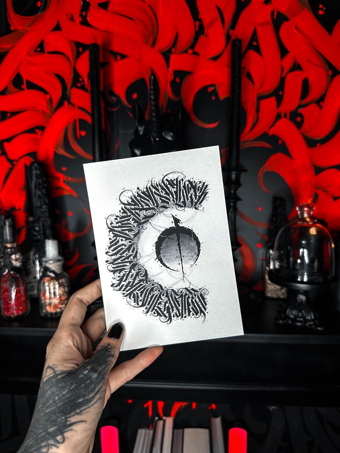 High Hopes, Witchy Home Decor, Goth Aesthetic, Gothic Wall Art ...