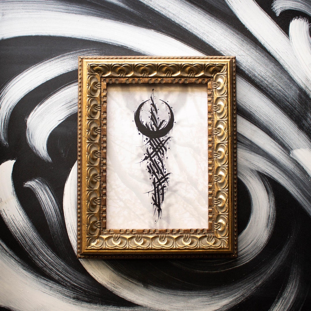 Gothic Home Decor, Macabre Wall Art, Art Print, Maximalist Gift Ideas ...