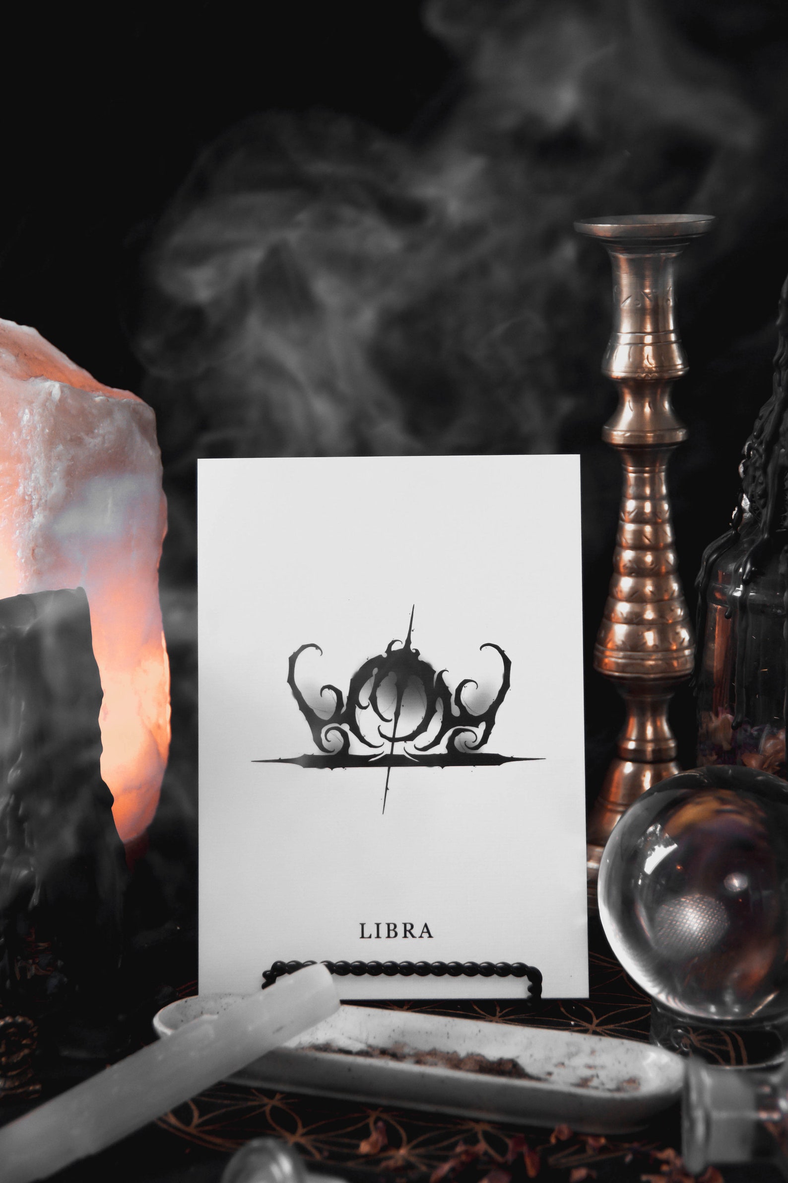 Gothic Home Decor, Libra Zodiac Sign Gift Ideas, Altar Decoration, Dark ...