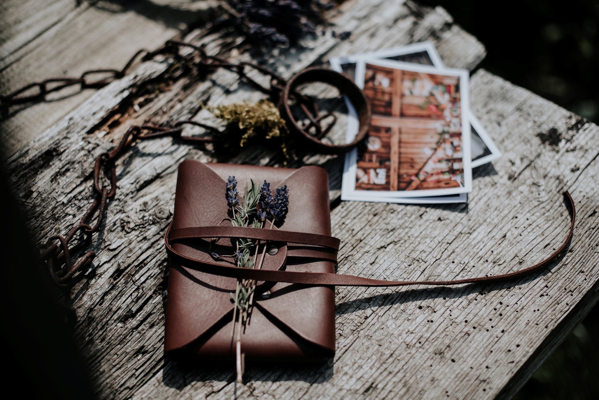 Leather Photo Pouch 6x9 Prints, Keepsake Gift Idea - Etsy