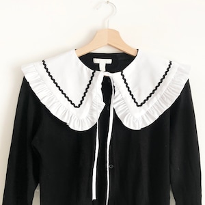 Detachable Collar, Ric Rac Collar, Frill Collar, Detachable Frill ...