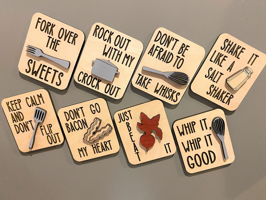 Refrigerator Magnet, Kitchen Magnet, Funny Magnet, Christmas Gift ...