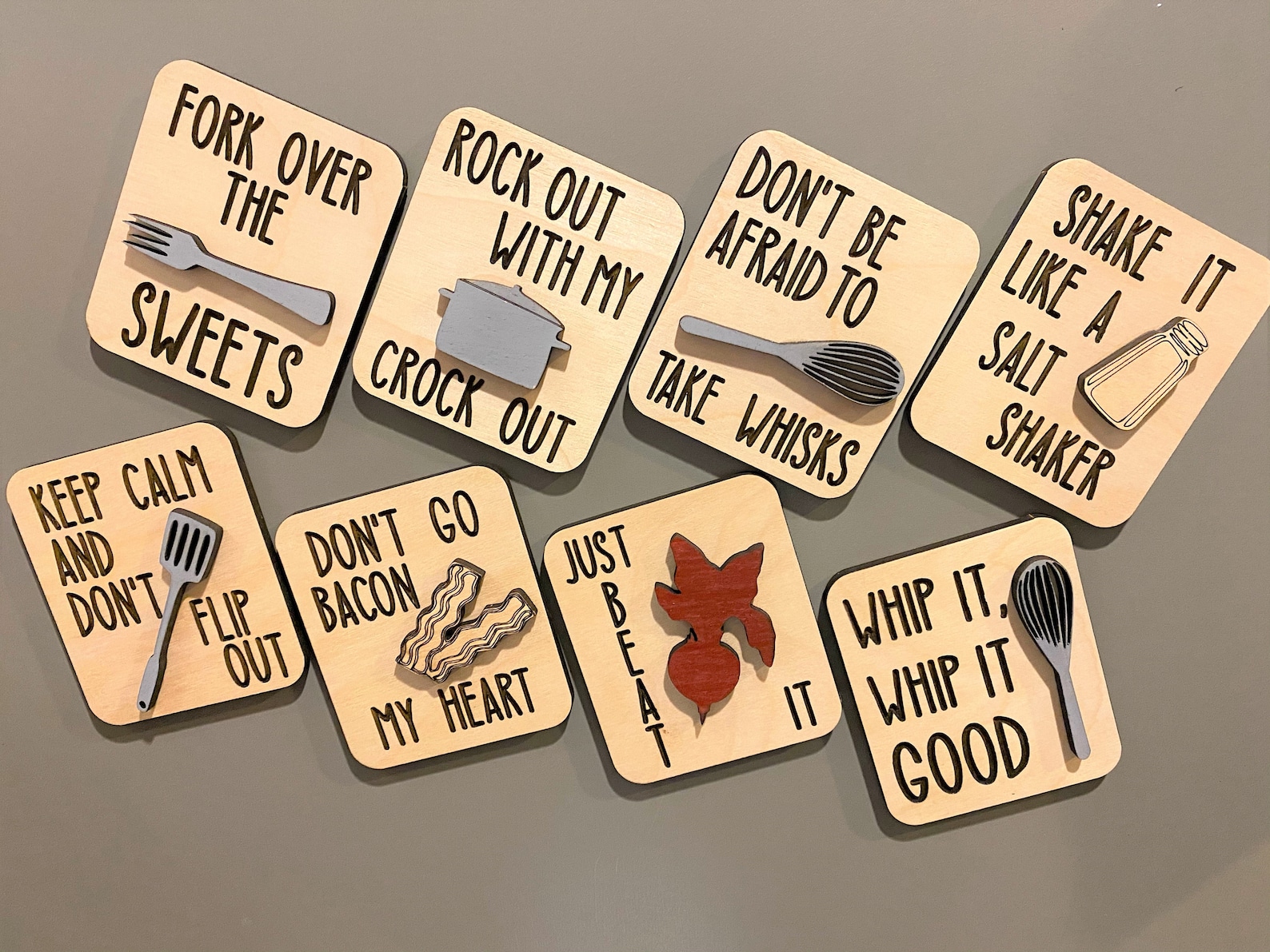 Refrigerator Magnet Kitchen Magnet Funny Magnet Christmas - Etsy