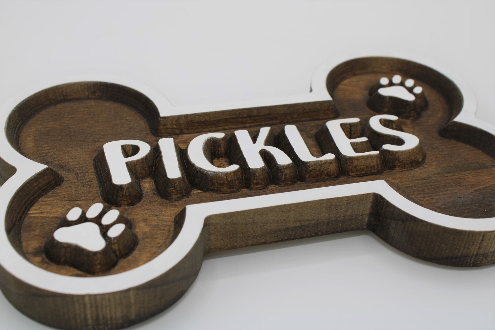 Dog Sign Pet Name Sign Personalized Home Decor Dog | Etsy