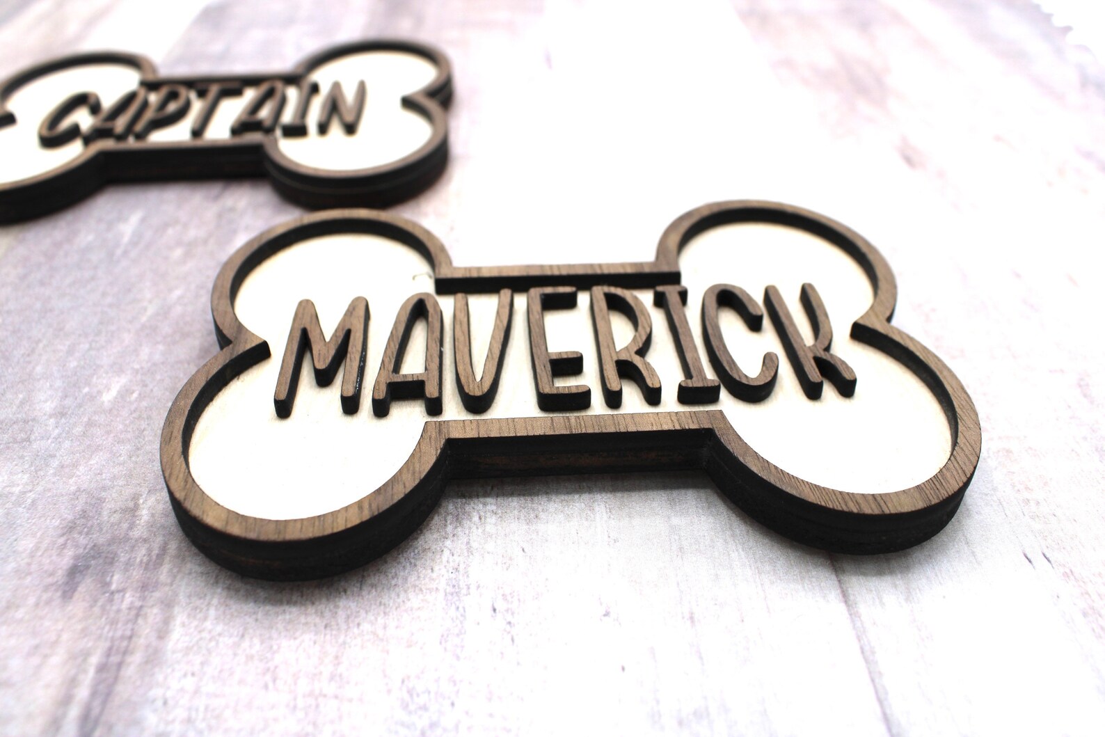 Dog Name Magnet Personalized Bone Magnet Pet Memorial Dog - Etsy