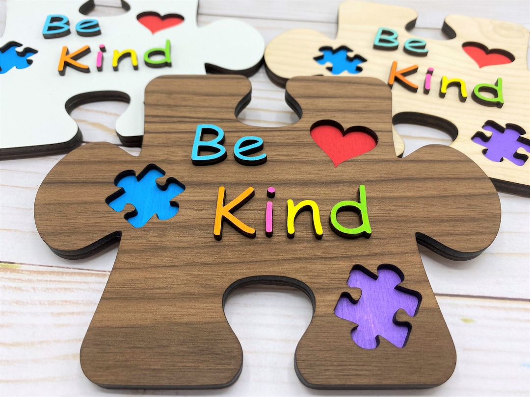 Be Kind Magnet, Autism Awareness, Autistic, Autism Acceptance, Fridge ...