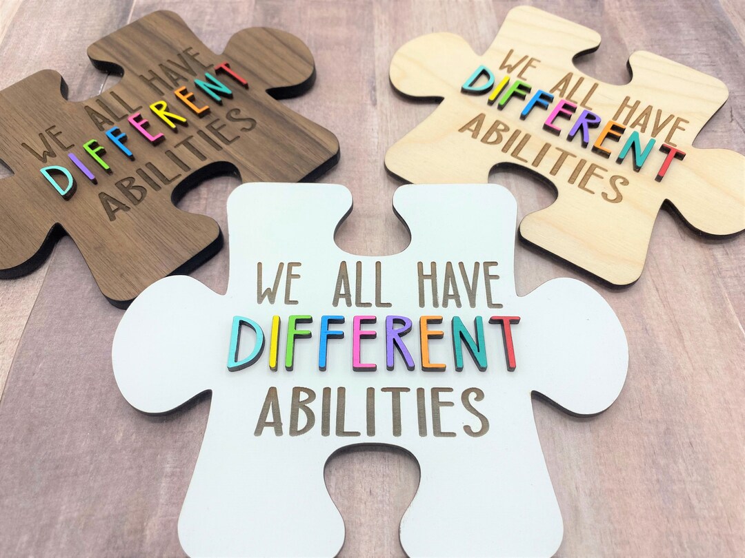 We All Have Different Abilities, Autism Awareness, Autistic, Fridge ...