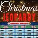 Christmas Jeopardy With Scoreboard Fun Christmas Trivia Powerpoint Game ...