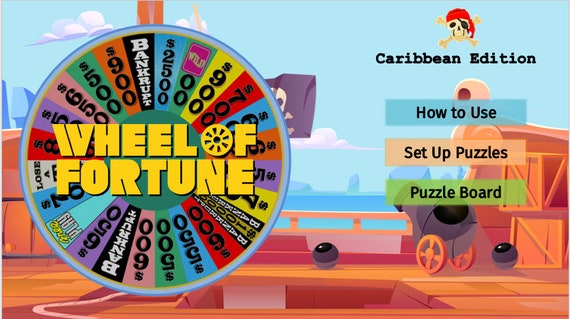 Wheel Of Fortune Powerpoint Game Show Templates