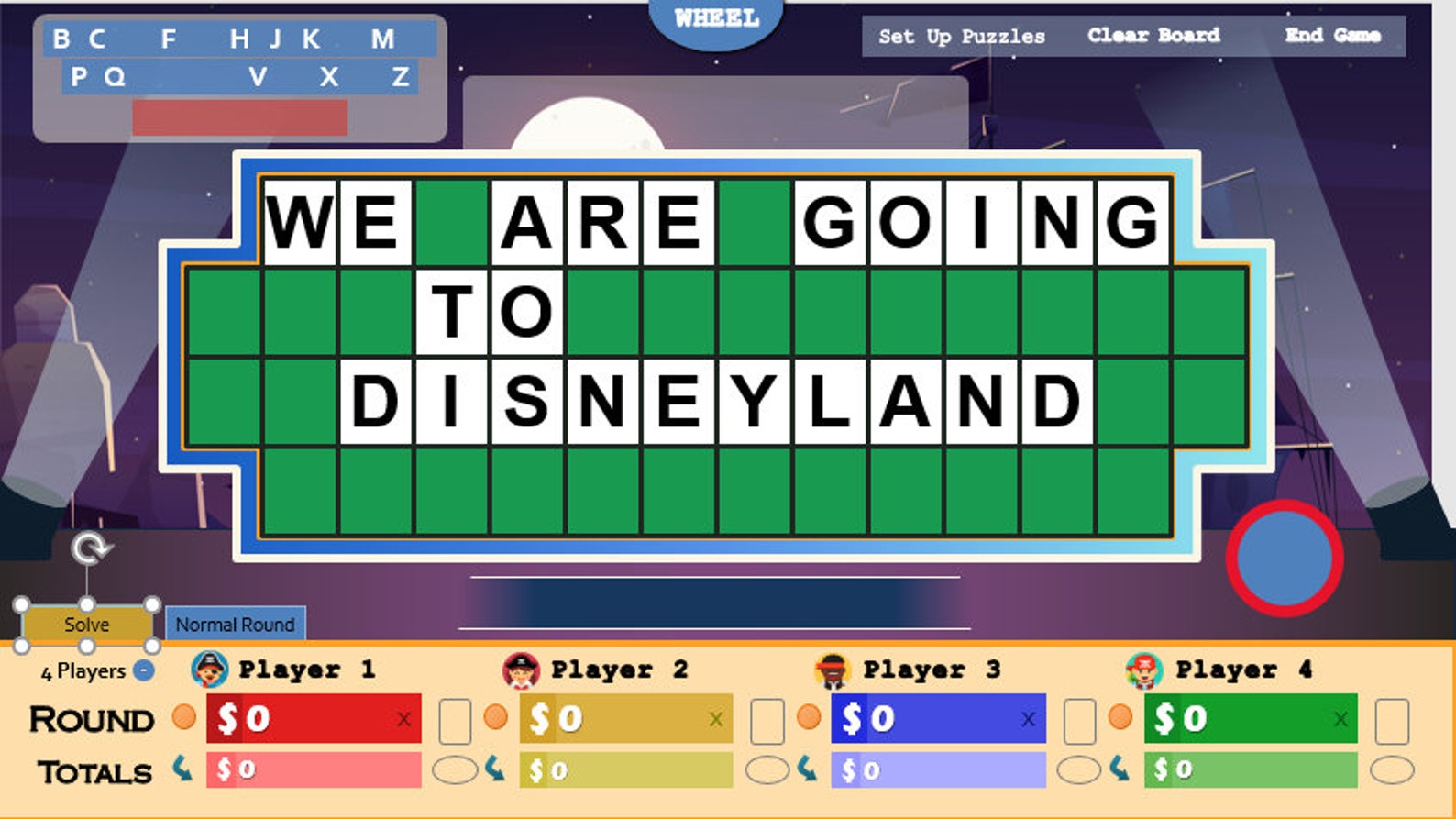 Virtual Party Wheel Style Game Customizable Powerpoint Game PC | Etsy