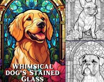 Dog Zentangle Coloring Page Printable Art Hand Made - Etsy