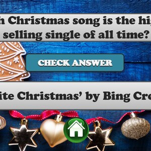 Christmas Jeopardy With Scoreboard Fun Christmas Trivia Powerpoint Game ...