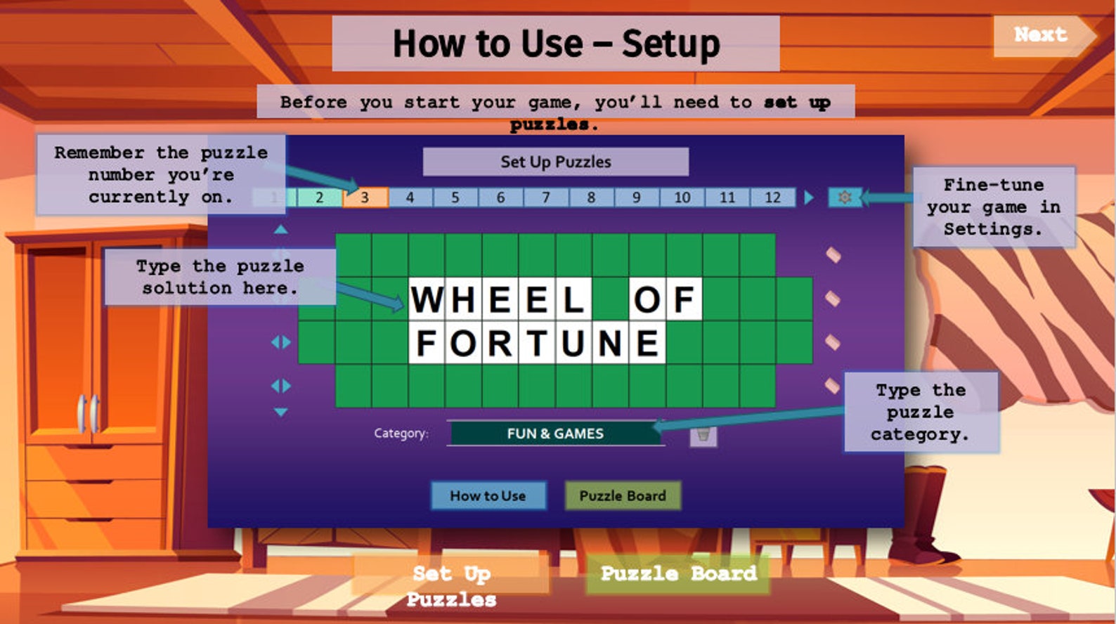 Virtual Party Wheel Style Game Customizable Powerpoint Game PC | Etsy