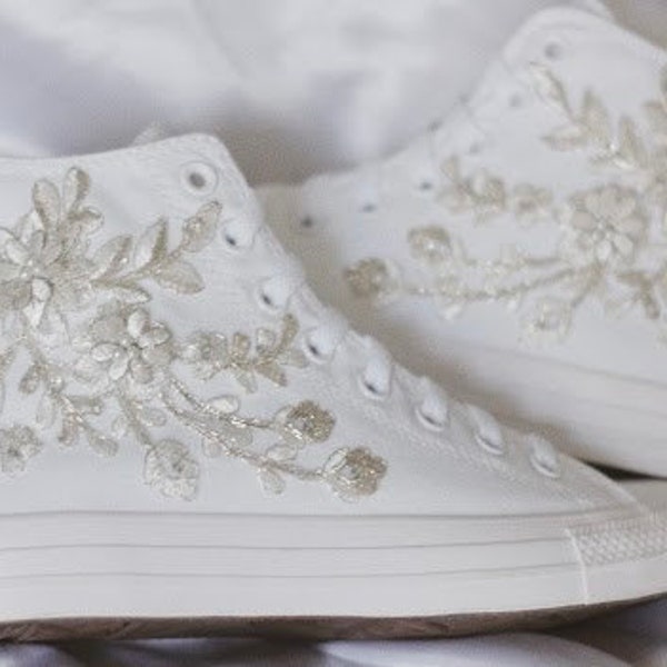 Bridal Converse - Etsy
