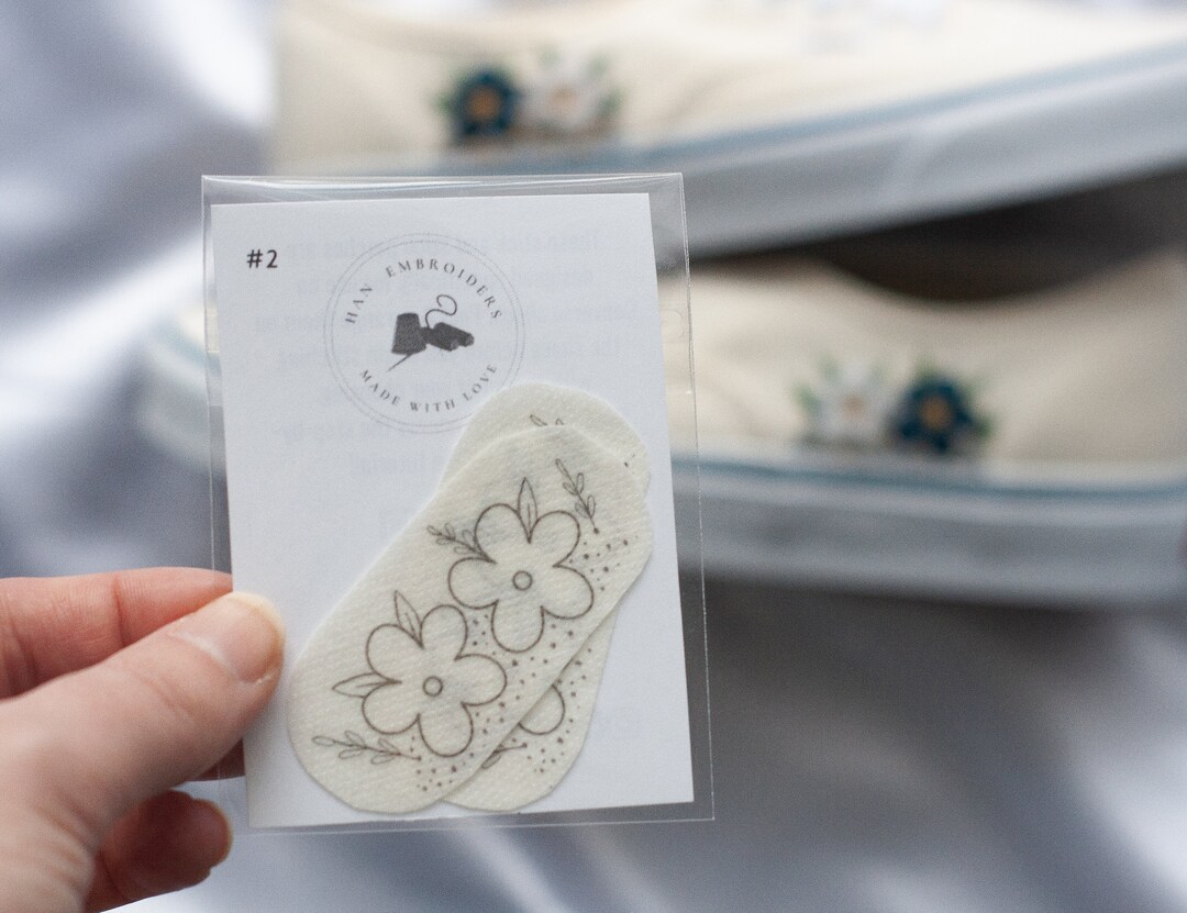 Vans, Low Top Converse, Keds Shoe Embroidery Kit #2 | DIY Shoe ...