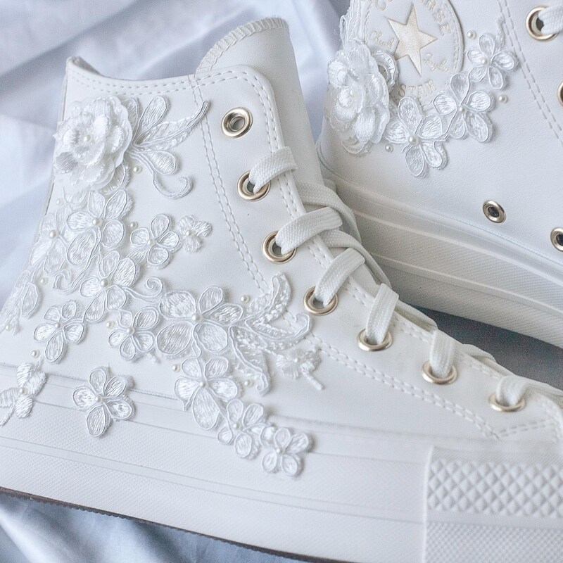 Wedding Converse - Etsy