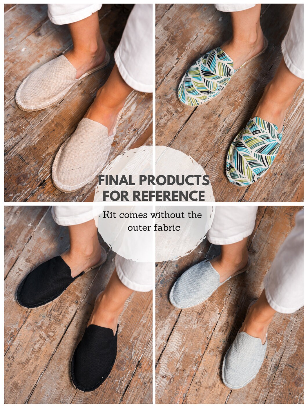 Printable Mules Pattern Woman Diy_download Espadrille Mules Sewing ...