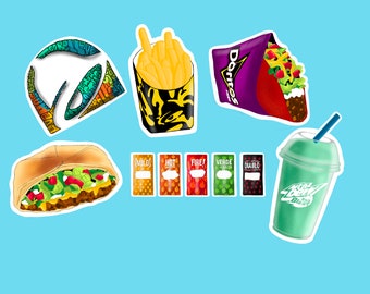 Taco Bell Sticker - Etsy