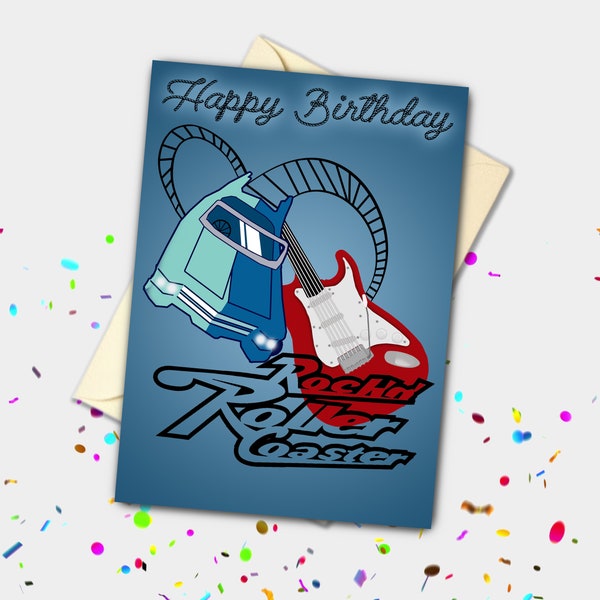 Rock N Roller Coaster Svg - Etsy