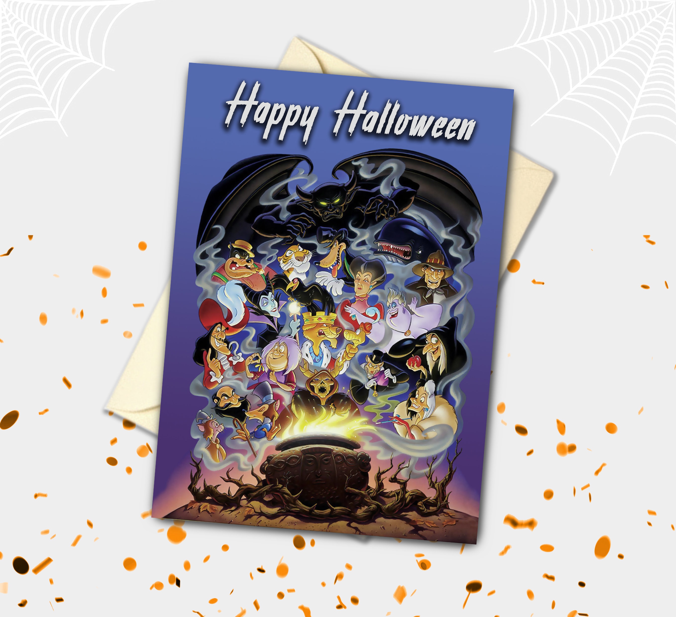 Happy Halloween Disney Villains
