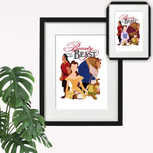 Beauty and the Beast Mrs Potts Quote Hand Drawn Wall Art Print - Etsy