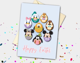 Musical Easter Card | Etsy