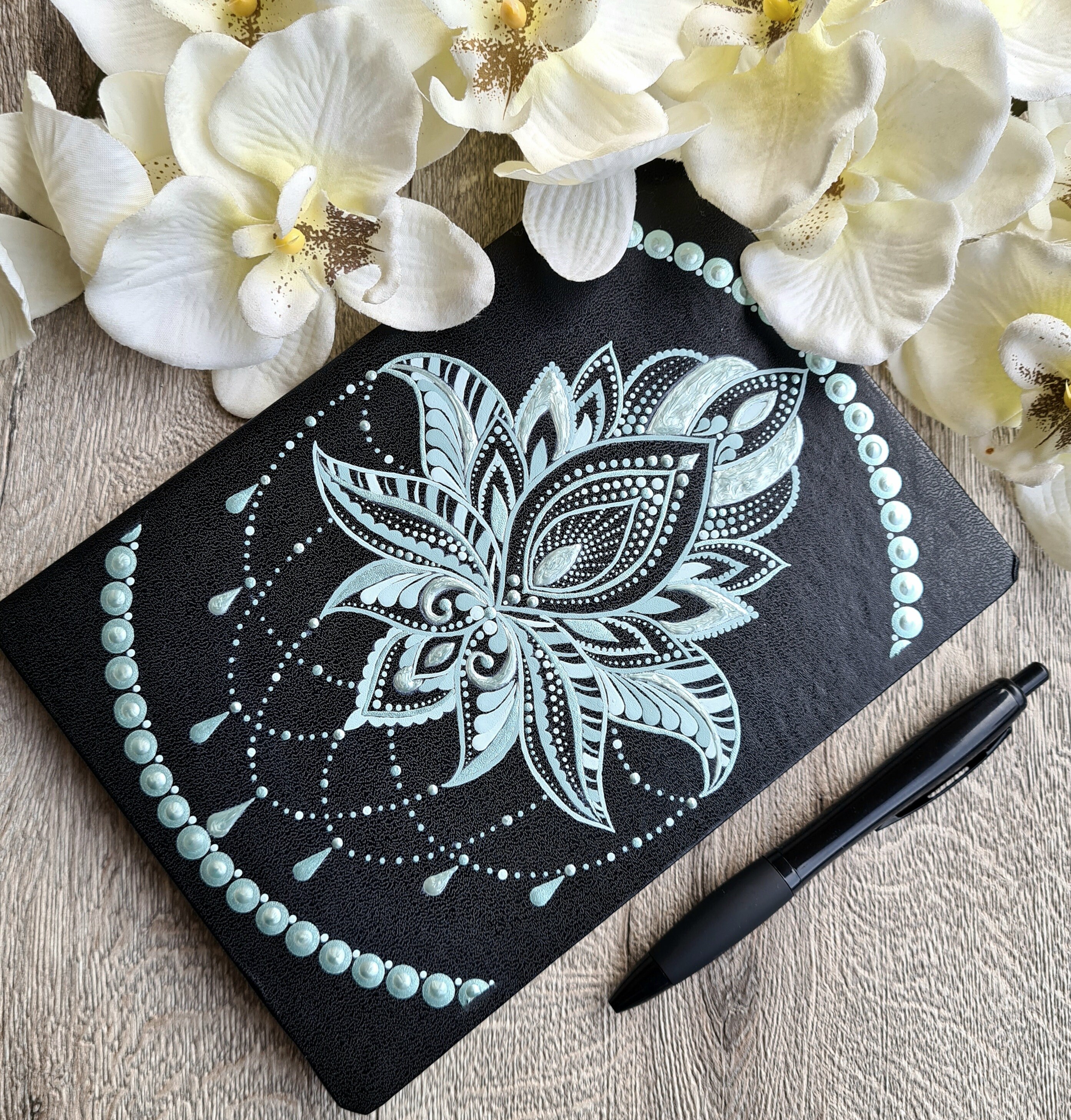 Mandala Notebook Notebook A5 Planner Bullet Journal - Etsy