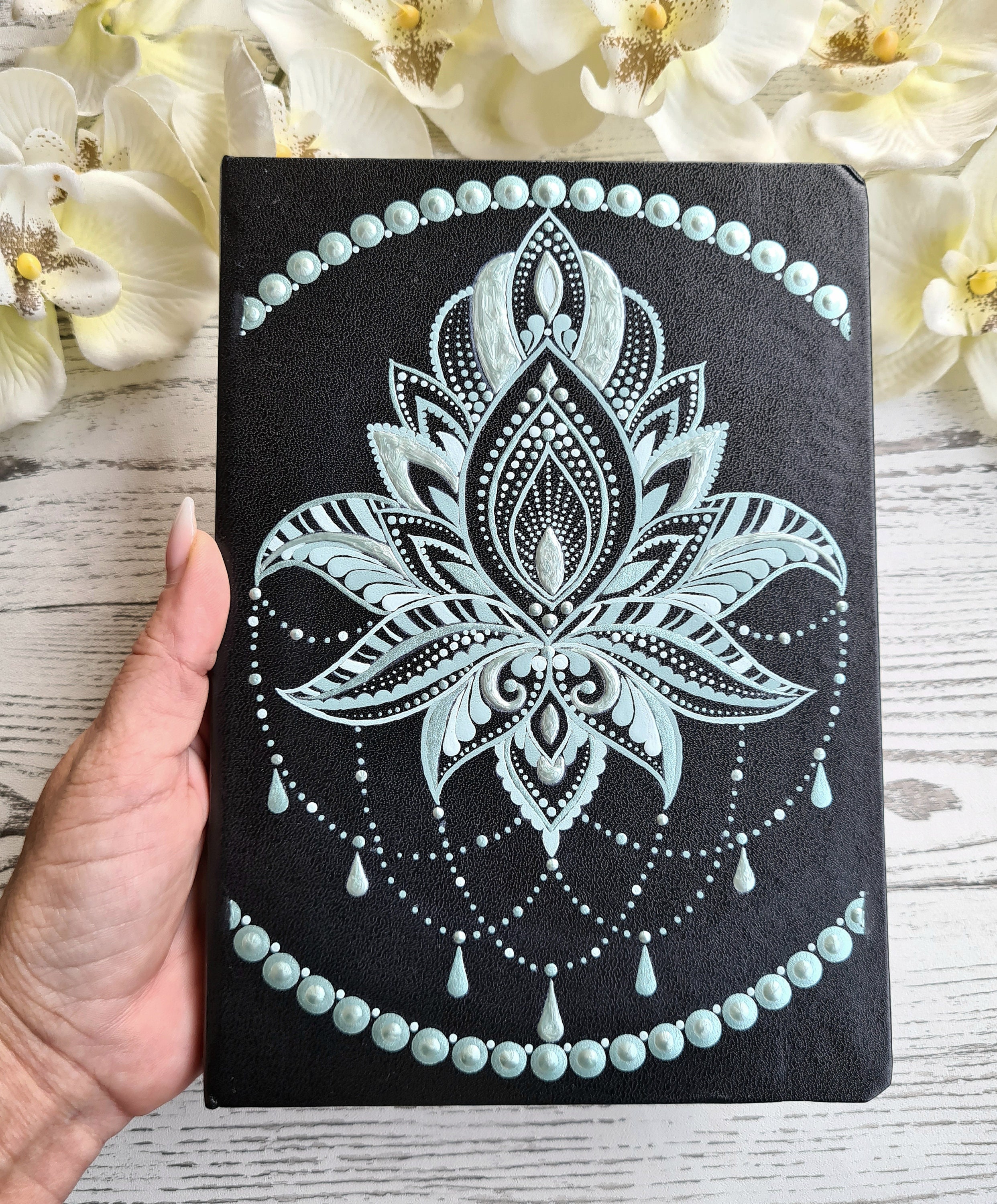 Mandala Notebook Notebook A5 Planner Bullet Journal - Etsy