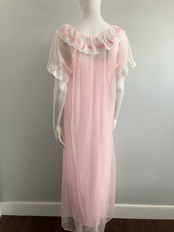 Sweet & Sexy Peignoir Set, Size M, Pink Peignoir Set,… - Gem