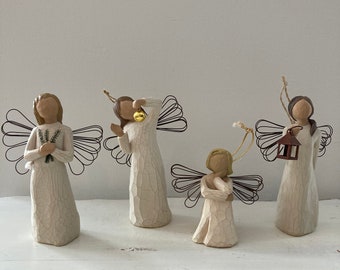 2000 & 2004 WILLOW TREE by DEMDACO Susan Lordi Choice of Angels Hope ...