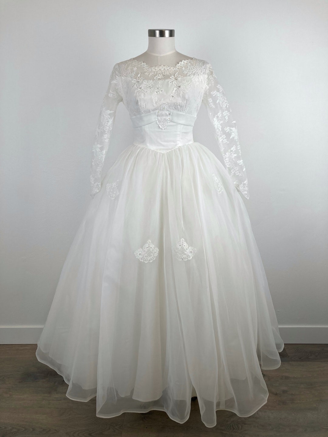 1964 Sweetheart Wedding Dress, marilyn, Size S - Etsy