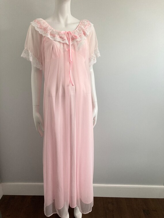 Sweet & Sexy Peignoir Set, Size M, Pink Peignoir Set,… - Gem