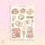Sakura Spring Sticker Sheet - Cute, Kawaii, Japan, Japanese, Cherry ...